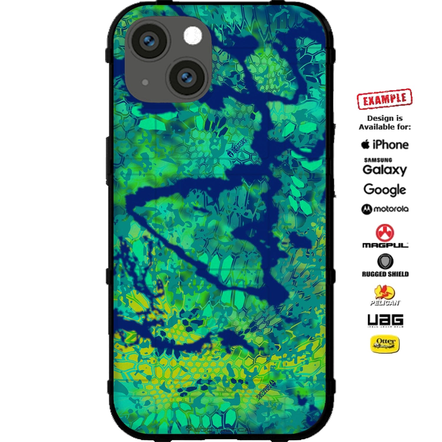 Kryptek Obskura Mahi Mahi Official Camouflage Pattern Custom Printed A ...