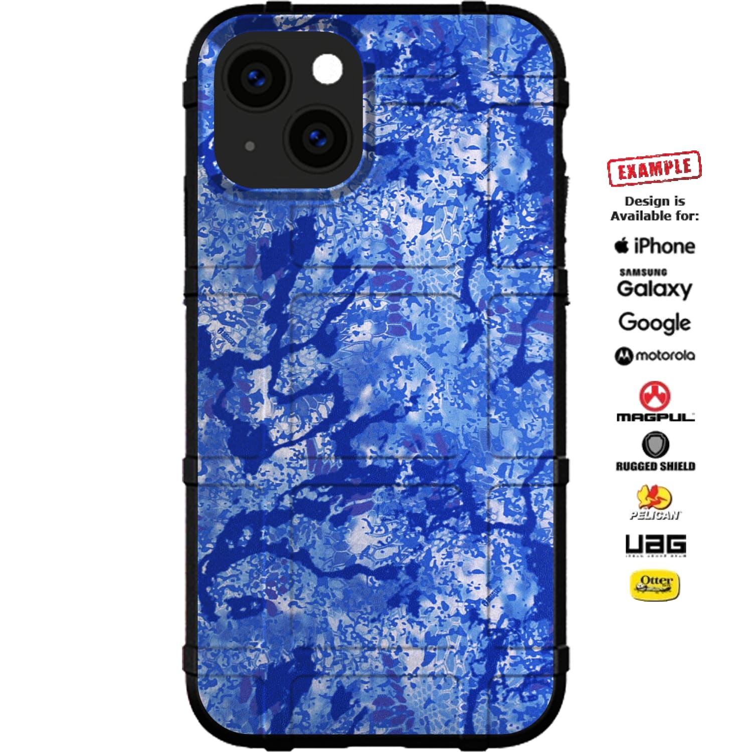 Kryptek Oceanus Official Camouflage Pattern Custom Printed Case Design ...