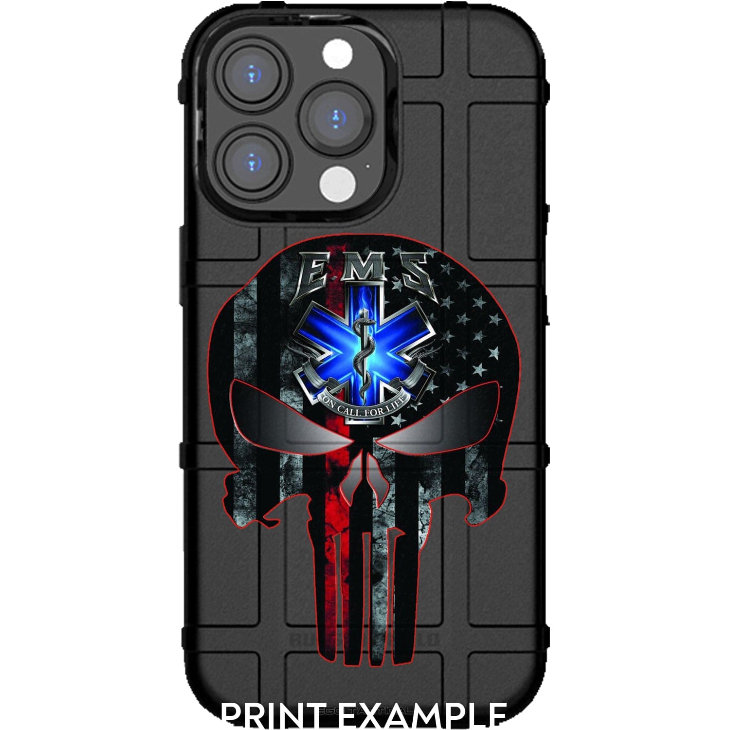 EMS Punisher Skull Custom Printed Android & Apple Phone Case Design ...