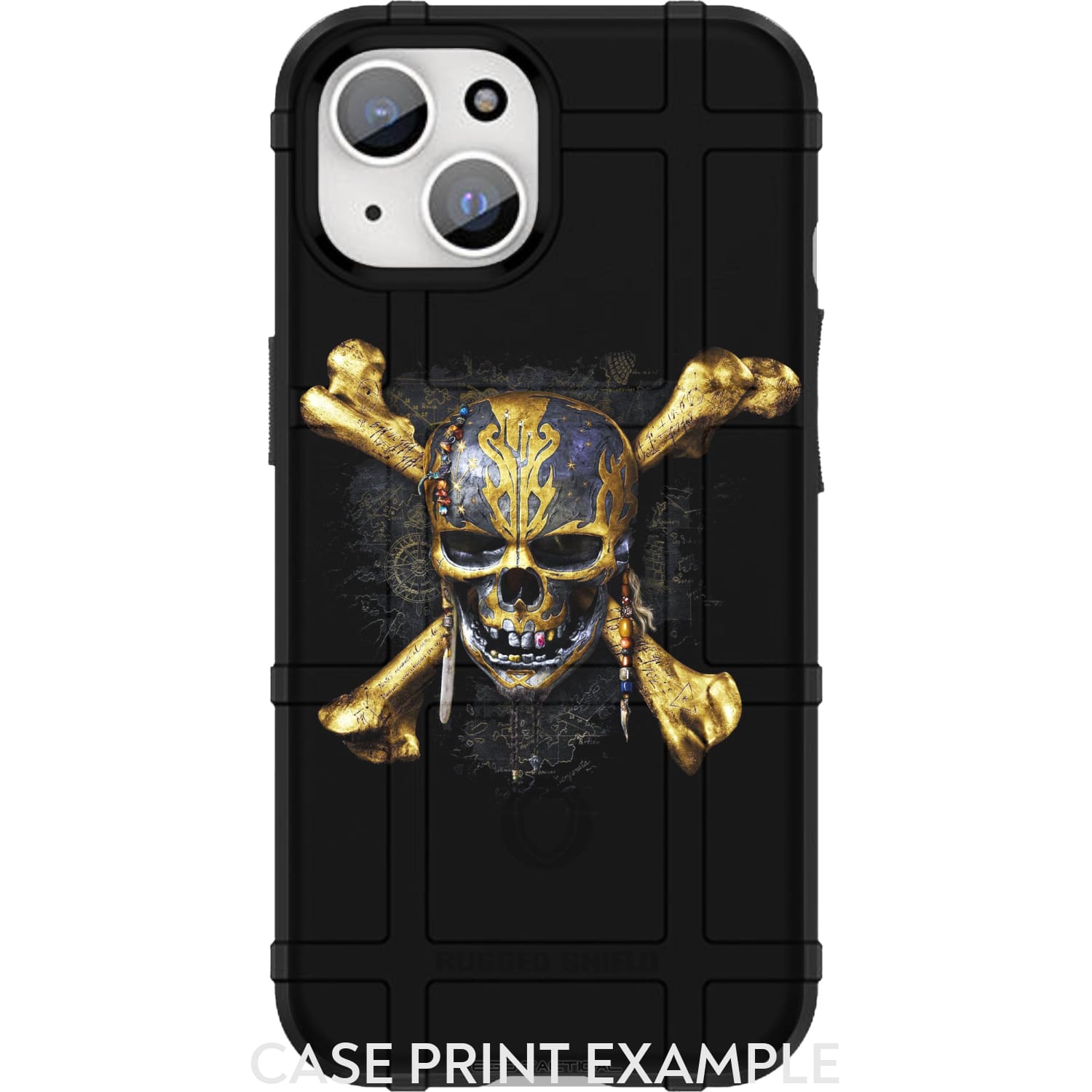 Jolly Roger Jack Sparrow Pirate Flag Custom Printed Android & Apple Ph ...