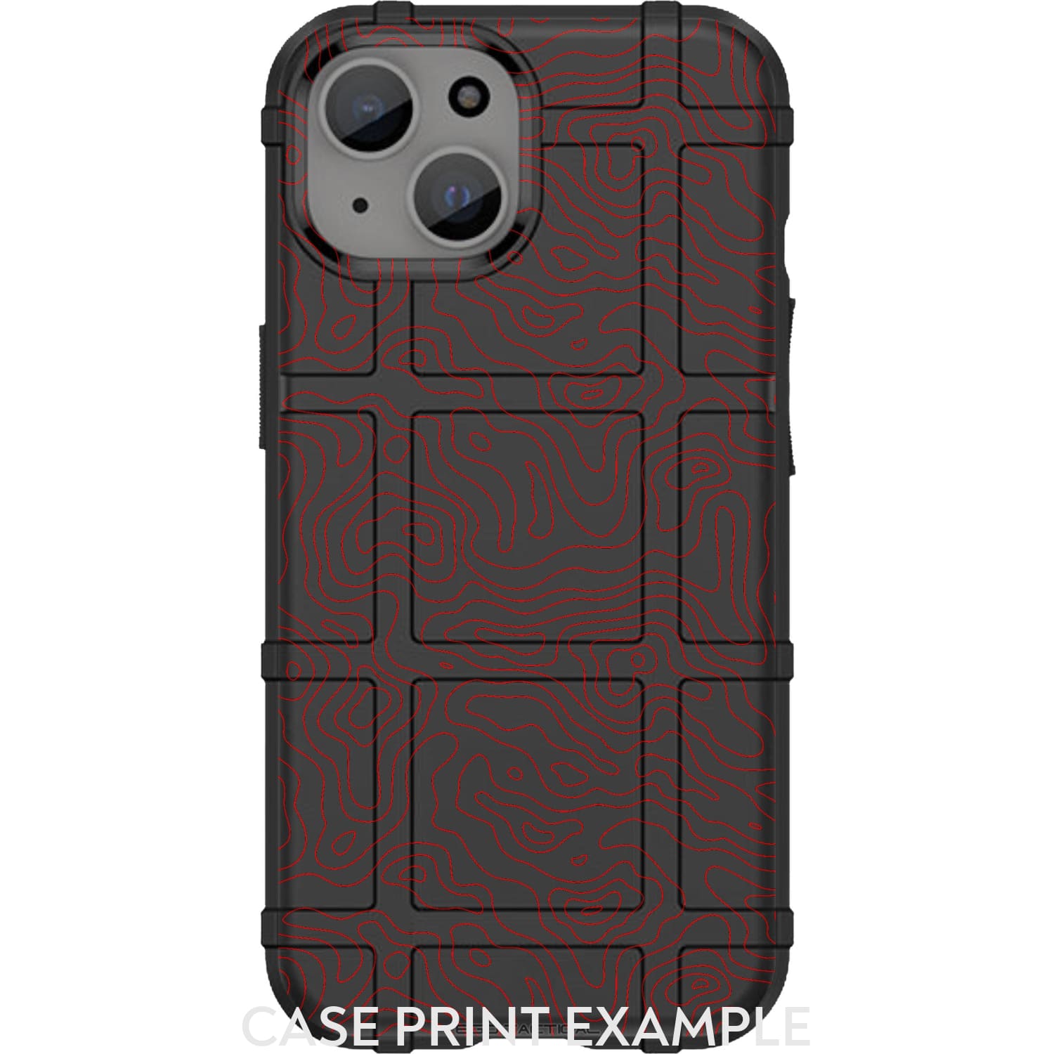 Topography Lines in Your Choice of Assorted Colors Custom Printed Andr ...