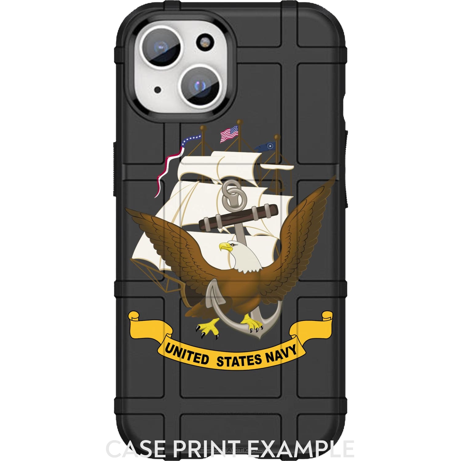 United States Navy ACE Anchor, USS Constitution and Eagle Custom Print ...