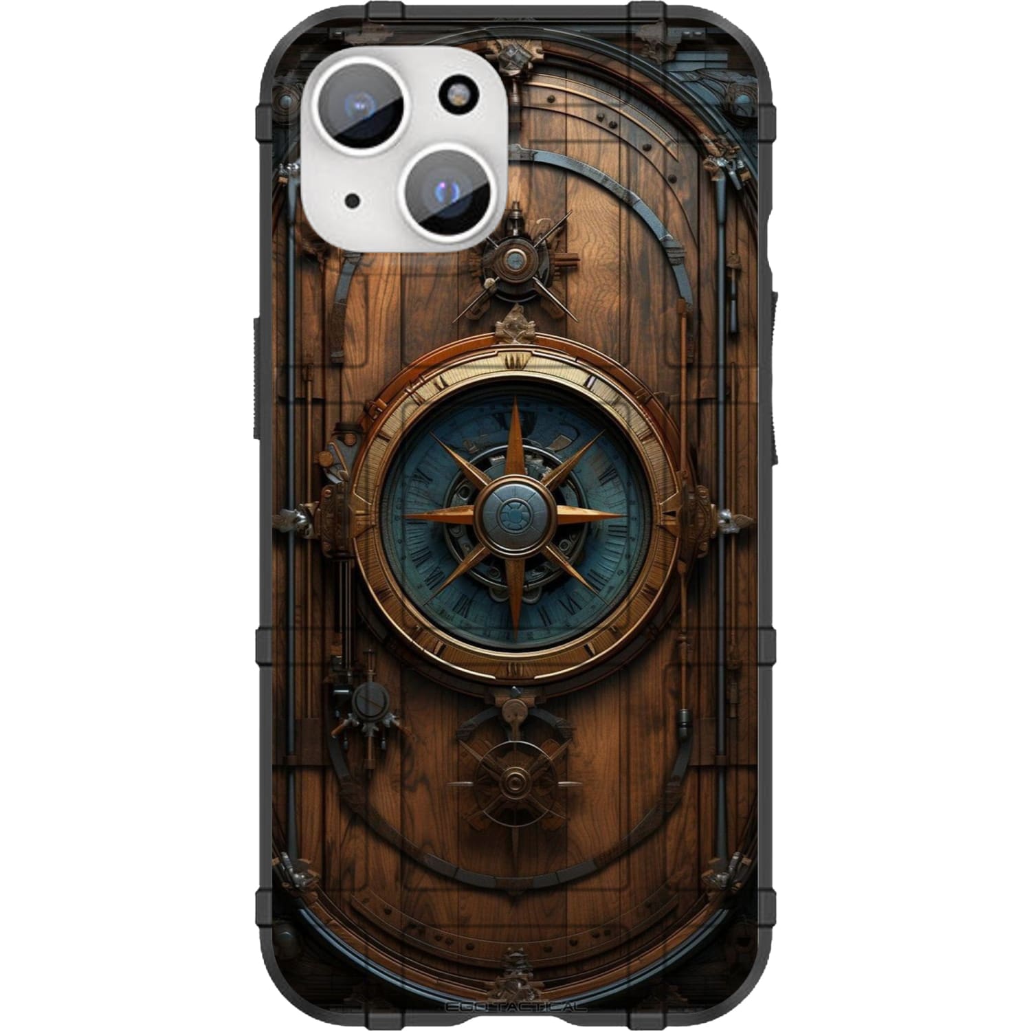 Wood Door Compass/Legend Custom Printed Android & Apple Phone Case Des ...