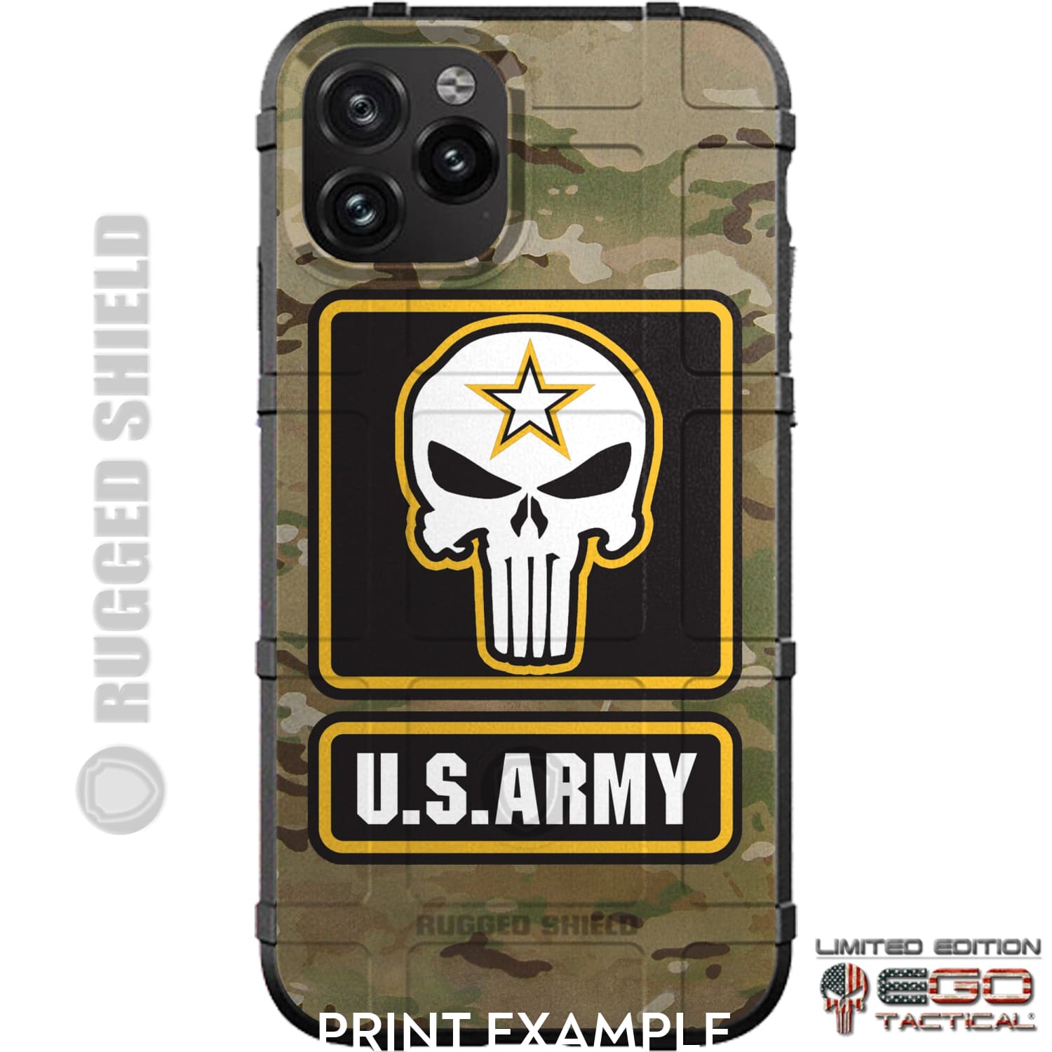 U.S. Army Punisher Logo Custom Printed Android & Apple Phone Case Desi ...