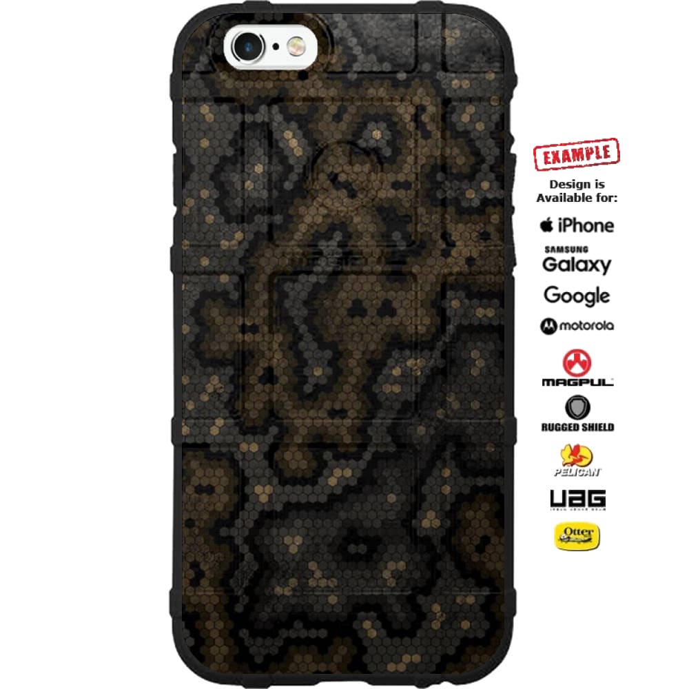 Hex Camo Wasteland Spectre Multicam Camouflage Custom Printed Android ...