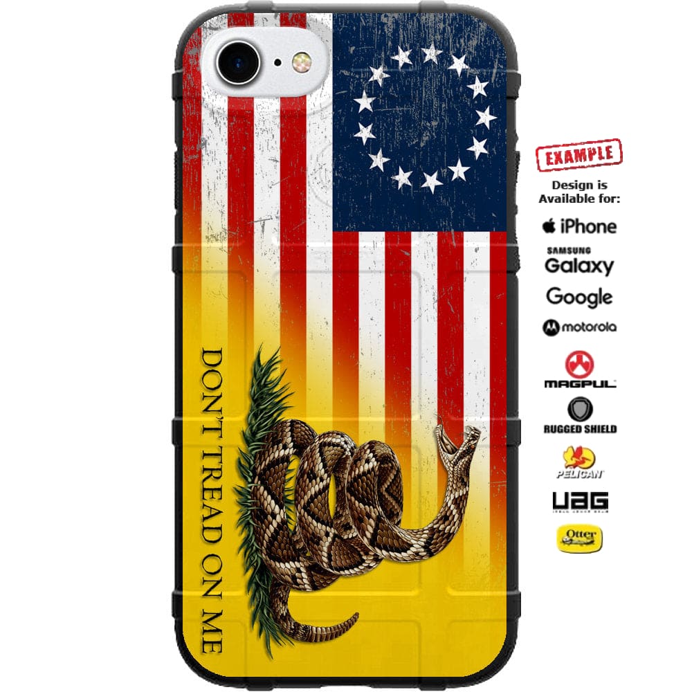 13 Star US American Flag, Betsy Ross Tattered Flag Gadsden Flag Don't ...