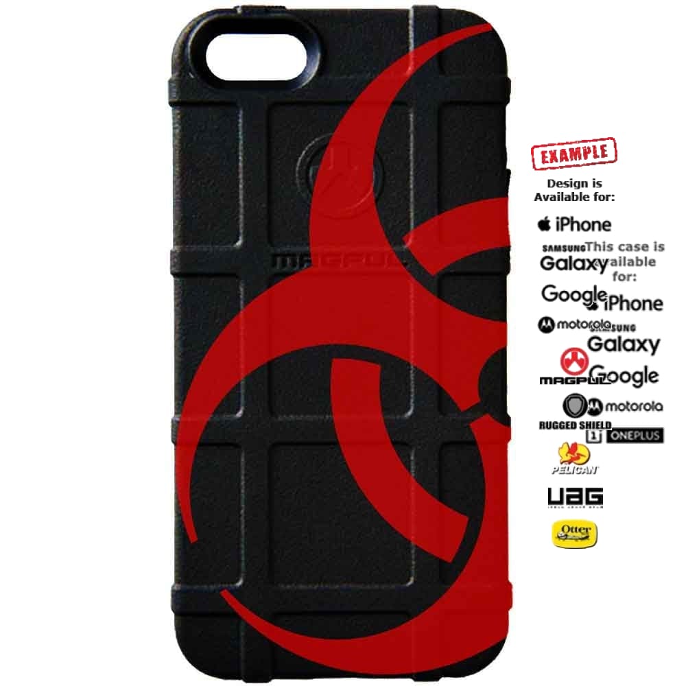 Biohazard Custom Printed Android & Apple Phone Case Design – EGO Tactical
