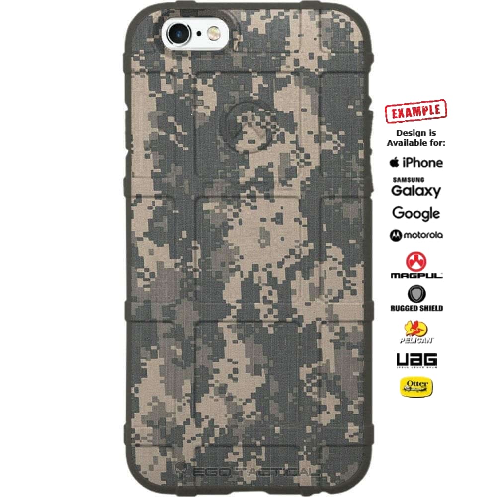 Army ACU Digital Camouflage Custom Printed Android & Apple Phone Case ...